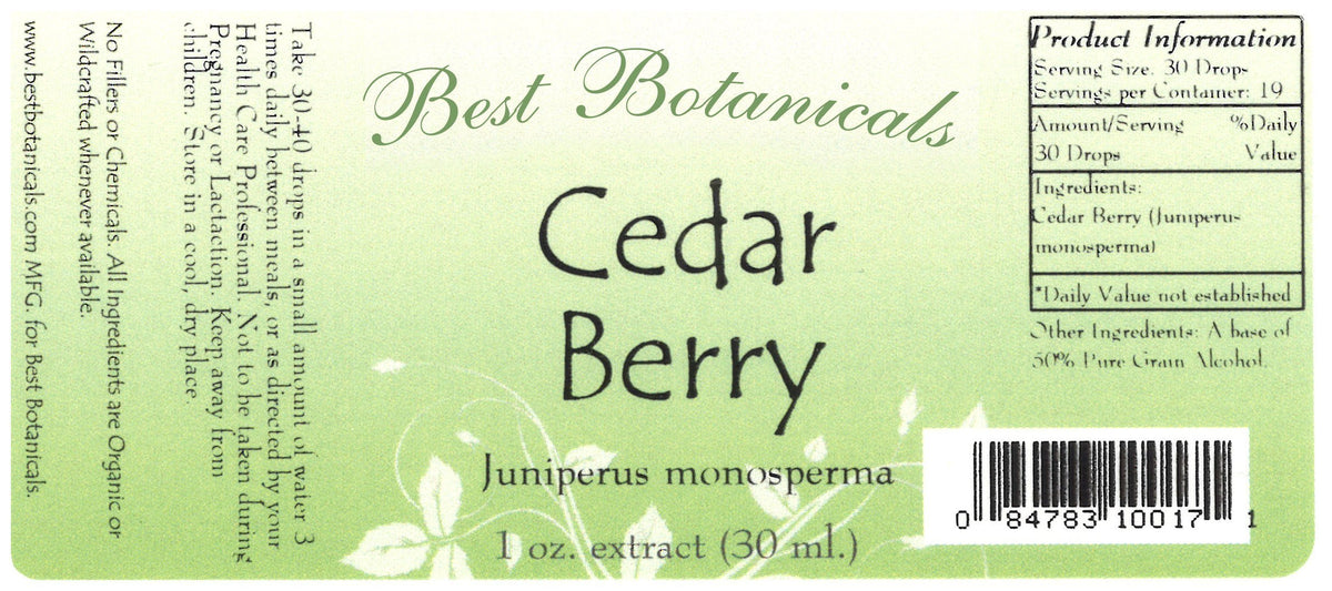 Cedar Berry Extract | christophersoriginalformulas