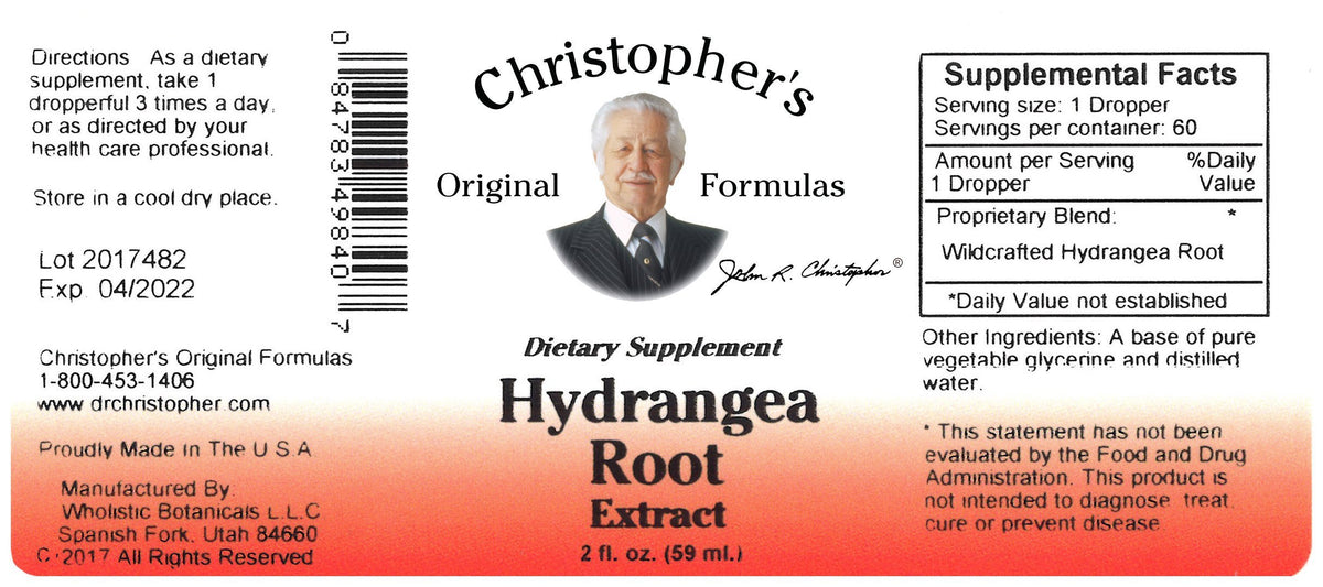 Hydrangea Root Extract | christophersoriginalformulas