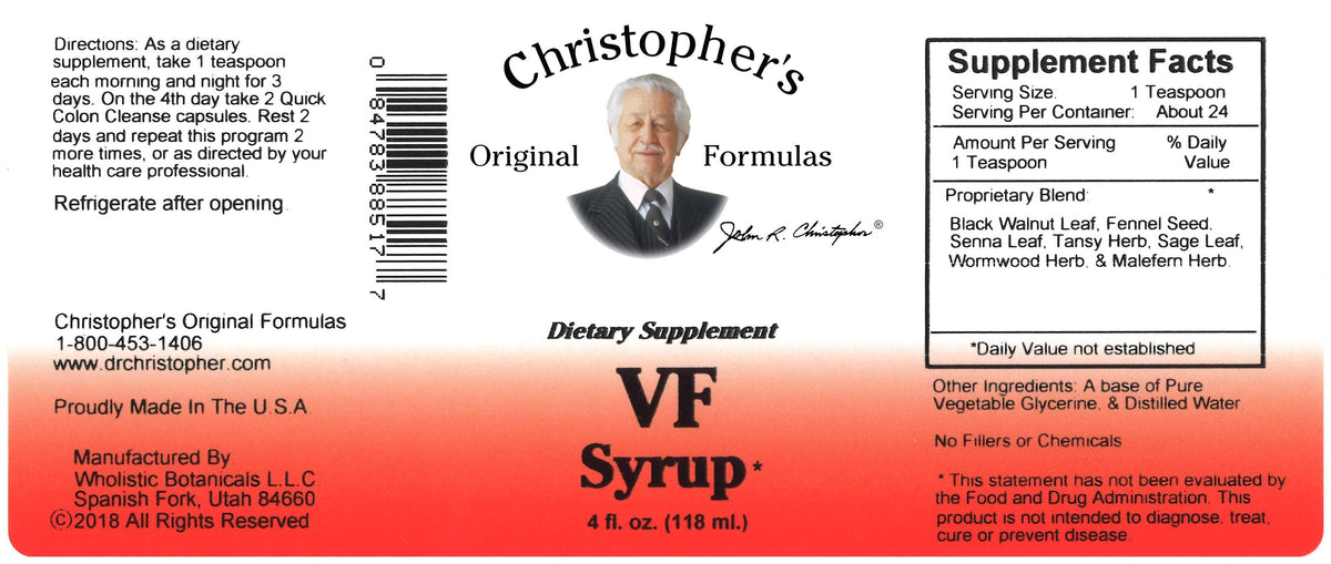 VF Syrup | christophersoriginalformulas